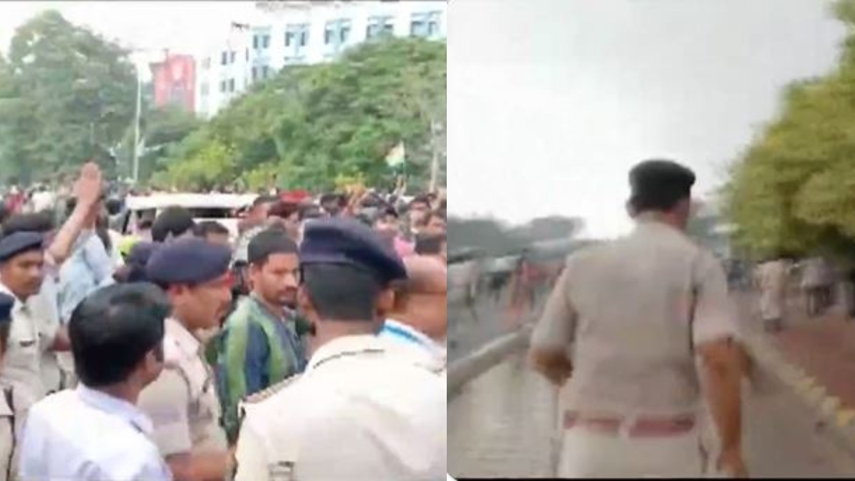BPSC Candidates Protest patna lathi charge beaten up by bihar police ...