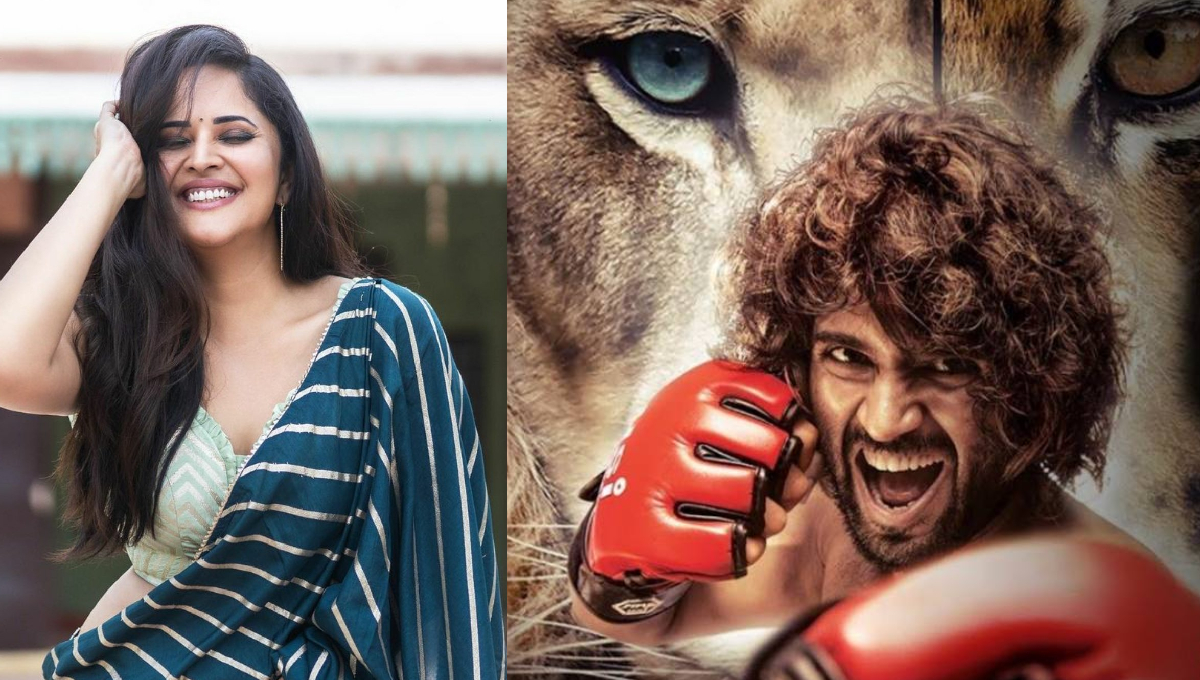 Anasuya Bharadwaj threatened the fans of Liger vijay deverakonda for being trolled, this ...