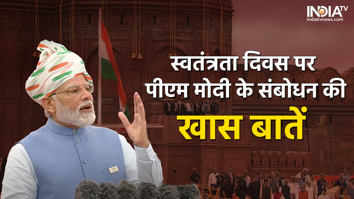Independence Day PM Modi Speech to the countrymen on Independence Day ...