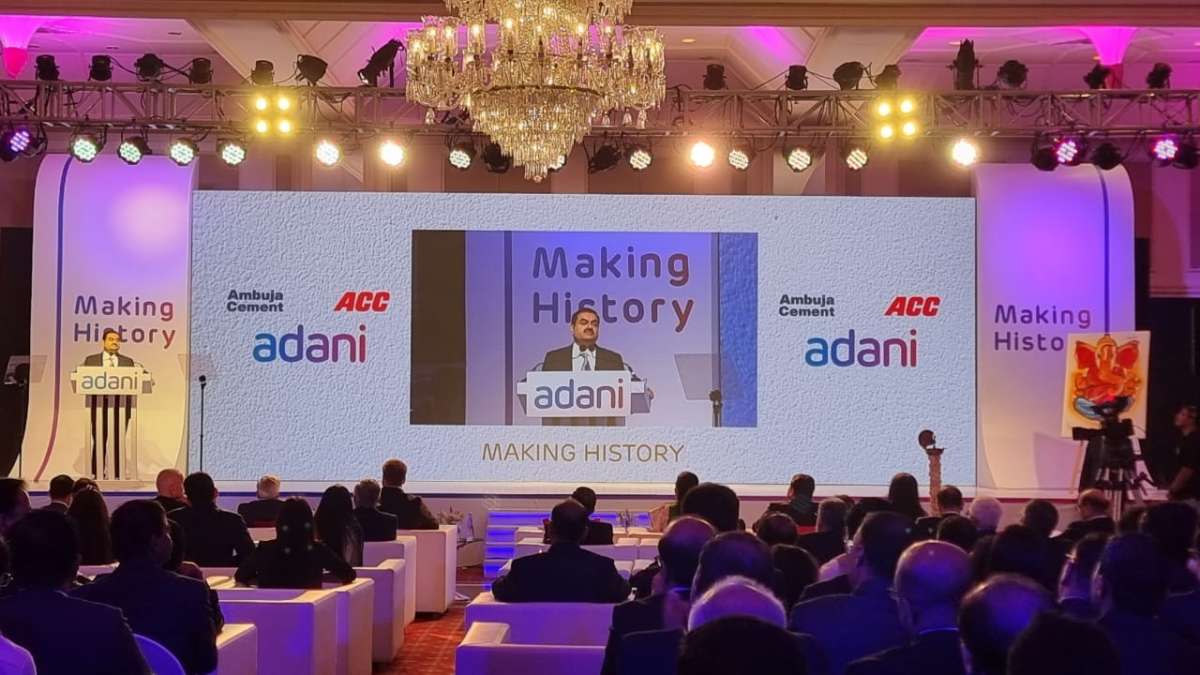 Adani Group ने सीमेंट उत्पादन क्षमता को अगले पांच साल में दोगुना करने ...