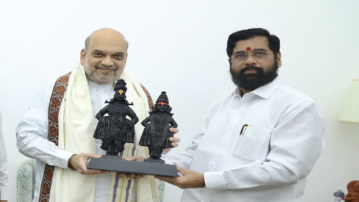 Eknath Shinde Meets Amit Shah Late night Eknath Shinde met Amit Shah ...