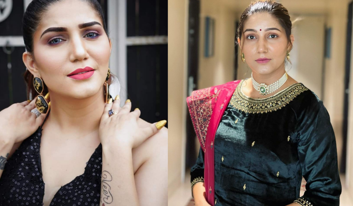 Dancer Sapna Chaudhary हरियाणवी डांसर सपना चौधरी ने लख़नऊ कोर्ट में