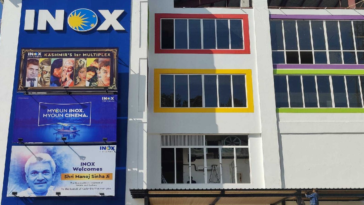 Kashmir gets its first multiplex INOX starts cinema hall in Srinagar ...