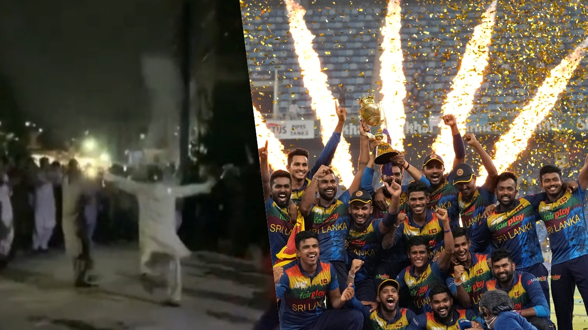 Afghanistan people celebrated Srilanka asia cup victory, danced on ...