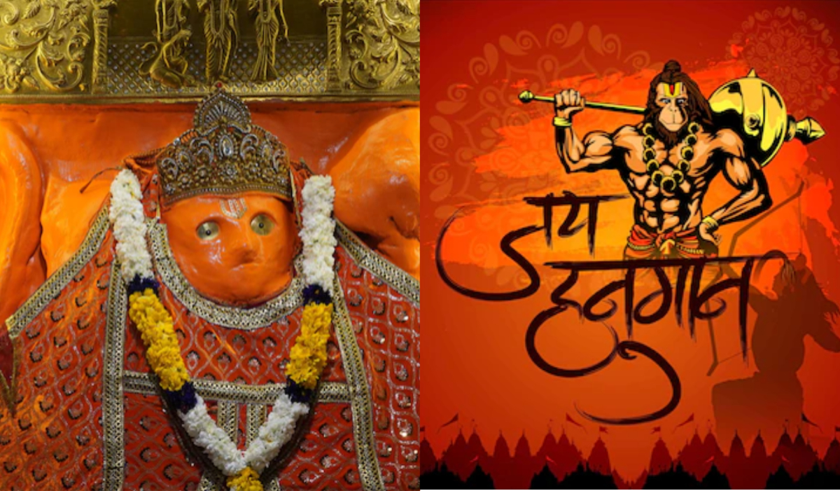 Lord Hanuman and Sindoor story why apply sindoor on bajrangbali idol ...