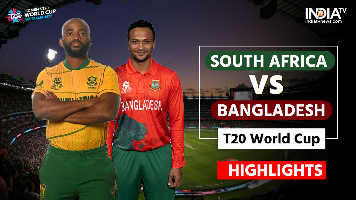 SA vs BAN, T20 World Cup LIVE SCORECARD, commentary, latest updates ...