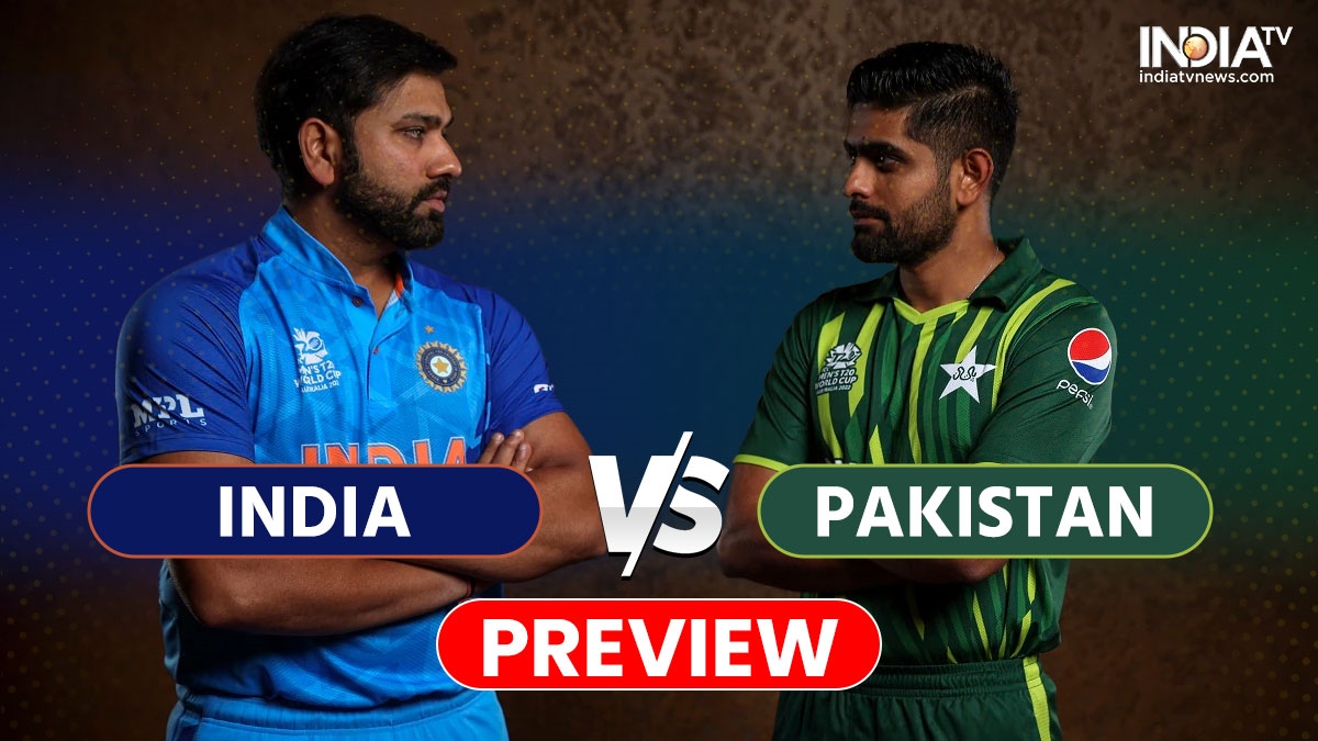 T20 World Cup 2022 IND vs PAK Preview India vs Pakistan Live Streaming ...
