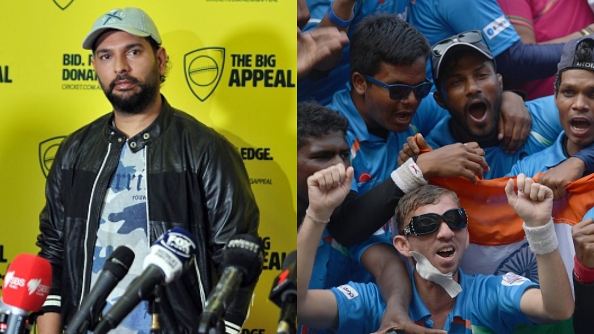 T20 World Cup for Blind Yuvraj Singh appointed brand ambassador of blind t20 world cup to be ...