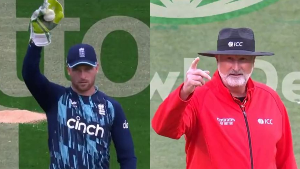 AUS vs ENG Jos Buttler was seen angry with the umpire's action See ...