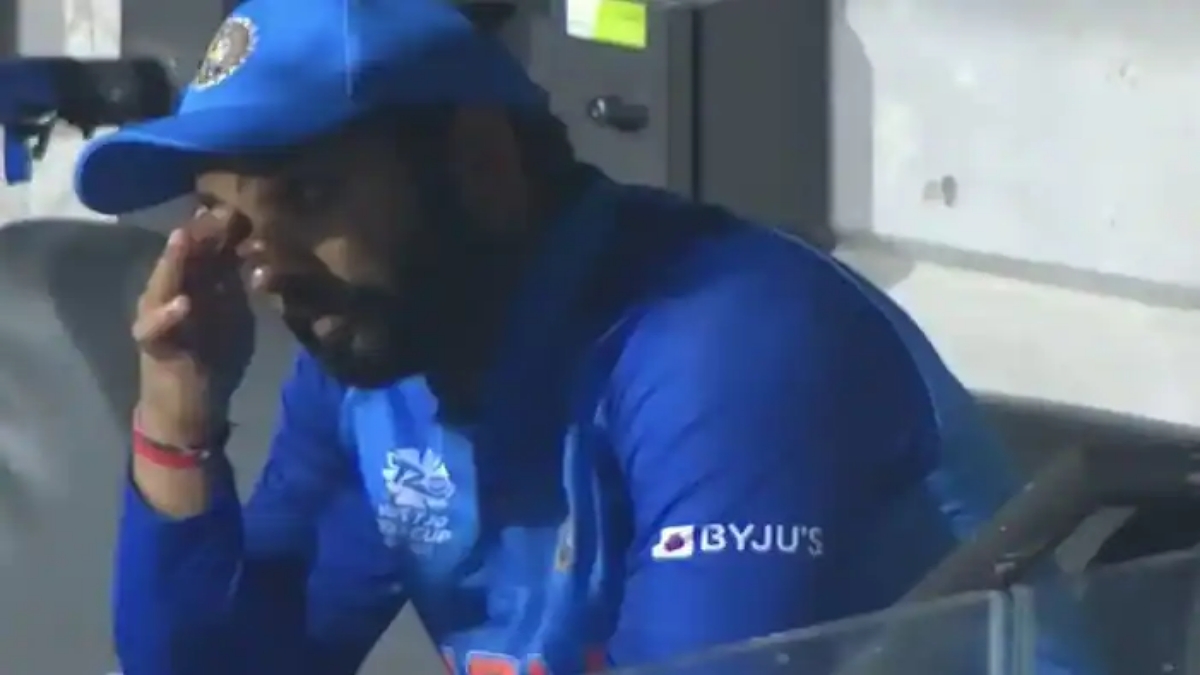T20 World Cup 2022 IND vs ENG Rohit Sharma cried in dug out after lose ... T20 World Cup 2022 IND vs ENG Rohit Sharma cried in dug out after lose ...