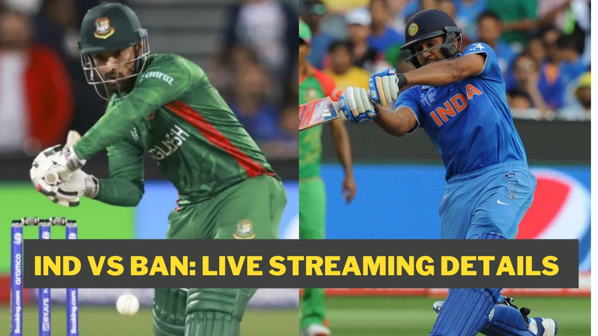 IND vs BAN 1st ODI Live Streaming Details Sony Sports Network OTT ...