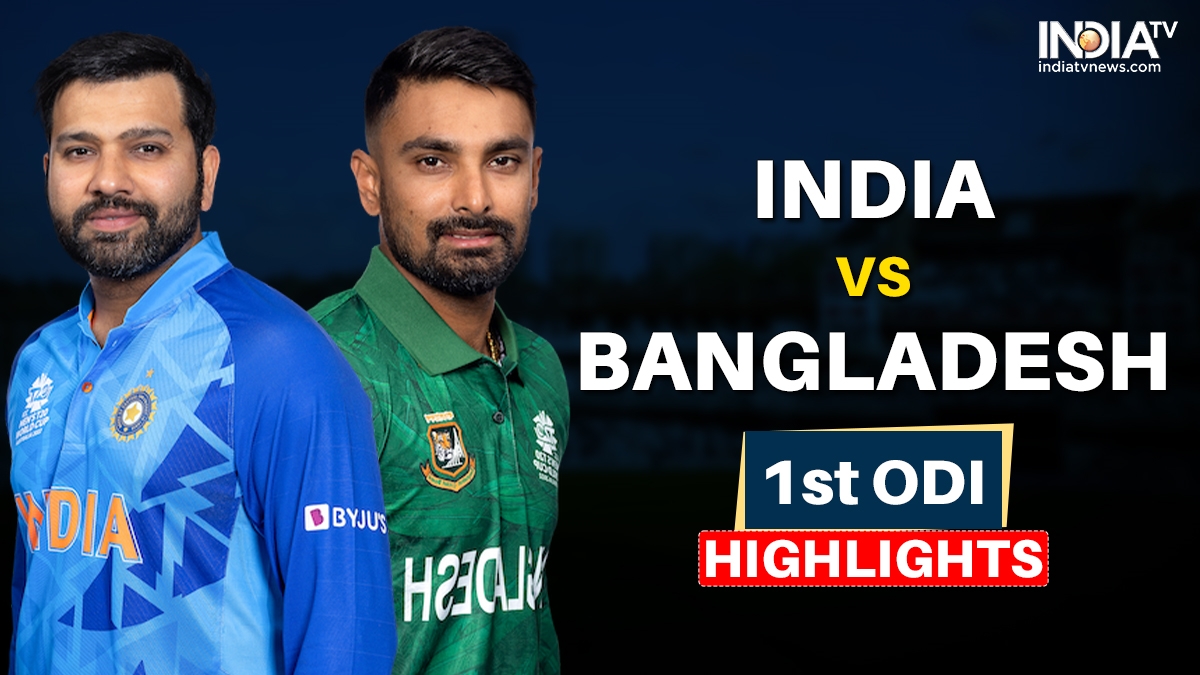IND vs BAN 1st ODI Highlights Bangladesh vs India Match Scorecard Sony ...