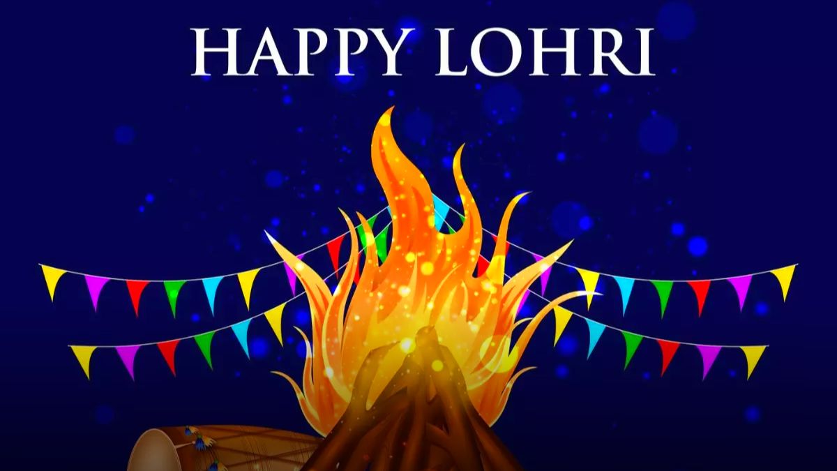 happy Lohri festival 2023 WhatsApp stickers know how to download in you ...