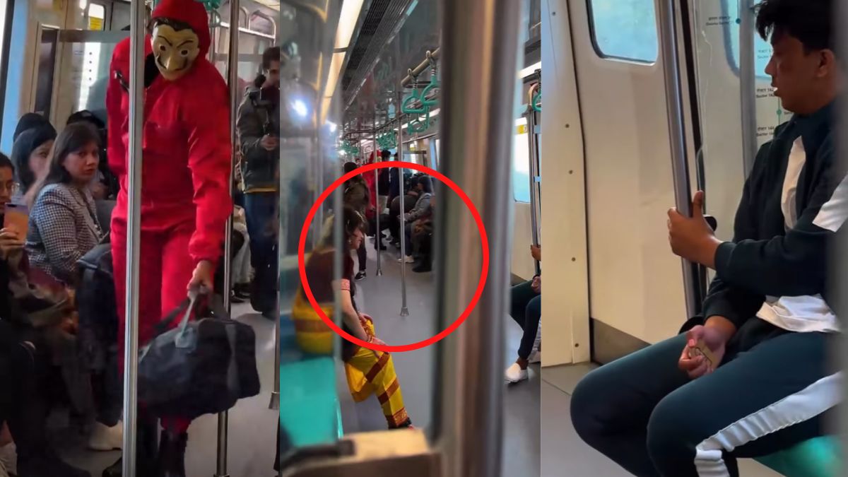 Netflix famous character landed in metro viral video social media ...