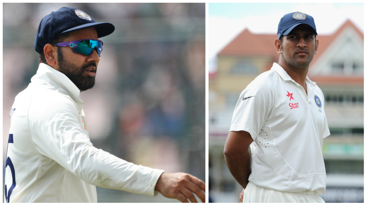 Rohit Sharma win 1st four test matches as captain equal ms dhoni ind vs ...