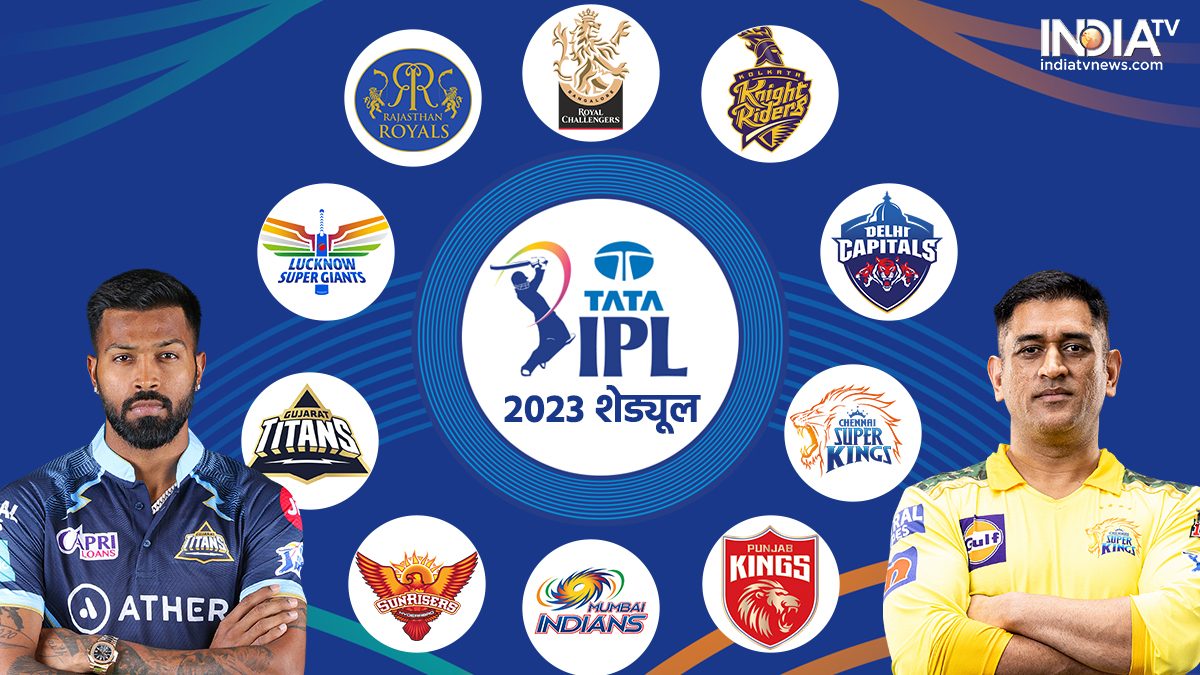 IPL 2023 Schedule : इस तारीख से शुरू होगा आईपीएल का रोमांच, जानिए पहले ...
