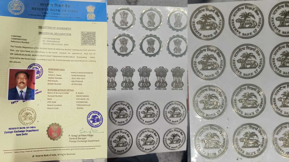 CISF recovers fake RBI documents worth Rs 88000 crore from Delhi ...