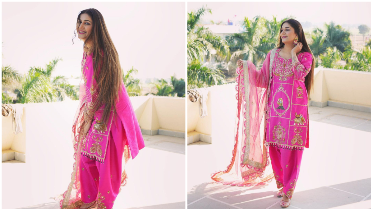 Haryanvi Dancer sapna chaudhary dance video in bindas rockstar look ...