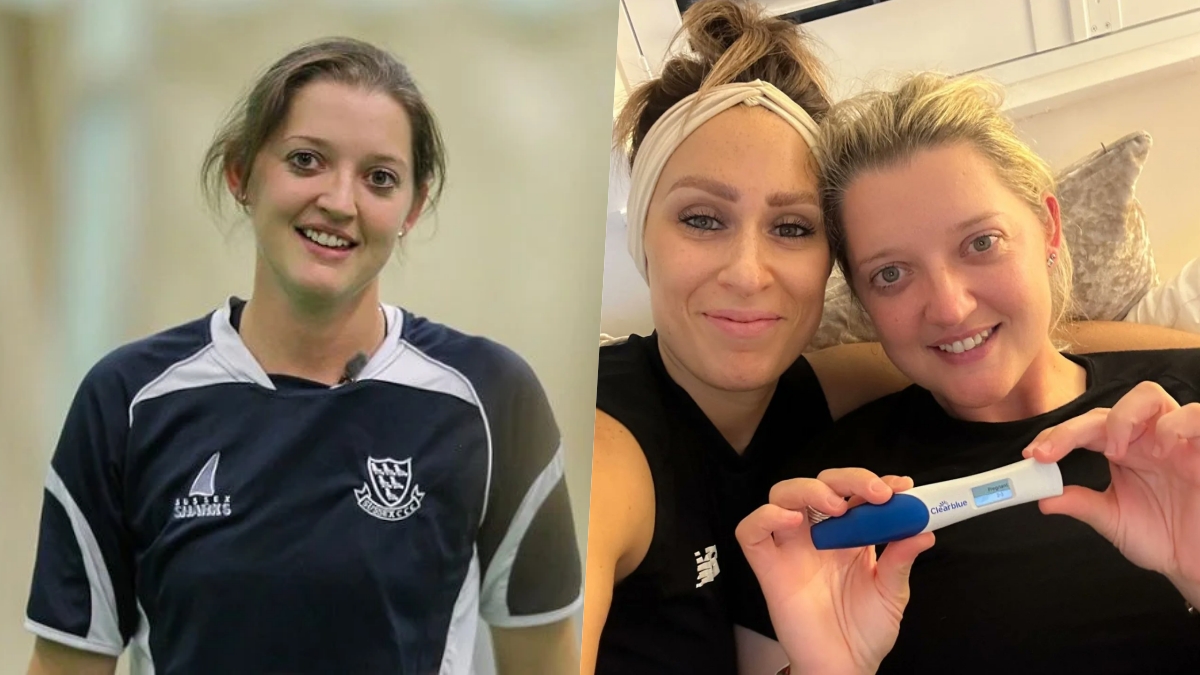 Sarah Taylor Female partner Diana Pregnant Former English Cricketer ...