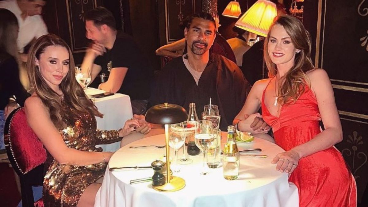 Boxer David Haye on holiday with 2 girlfriends, Photos Goes viral ...