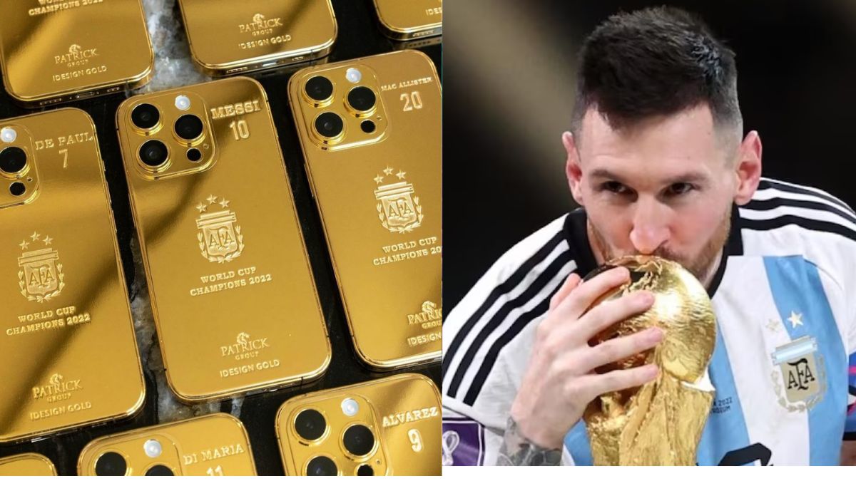 Lionel Messi Buys 35 gold iPhones after winning fifa world cup reason ...