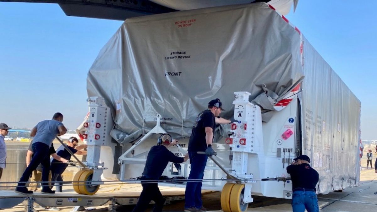 US hands over NASA-ISRO developed satellite 'NISAR' to Indian space ...