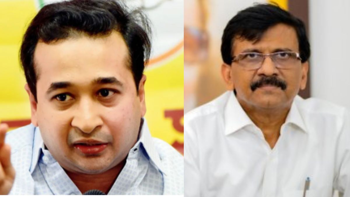Nitesh Rane called Sanjay Raut nalayak other mlas also in attacking ...