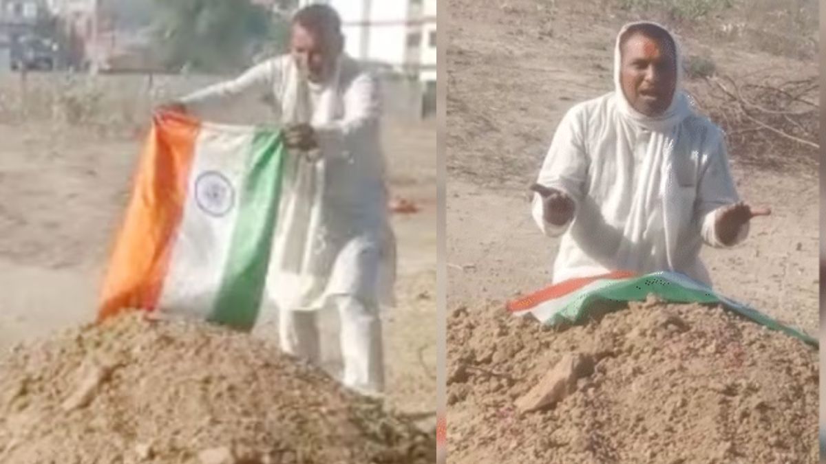 congress leader puts tricolor on atiq ahmed Grave asks for bharat ratna ...
