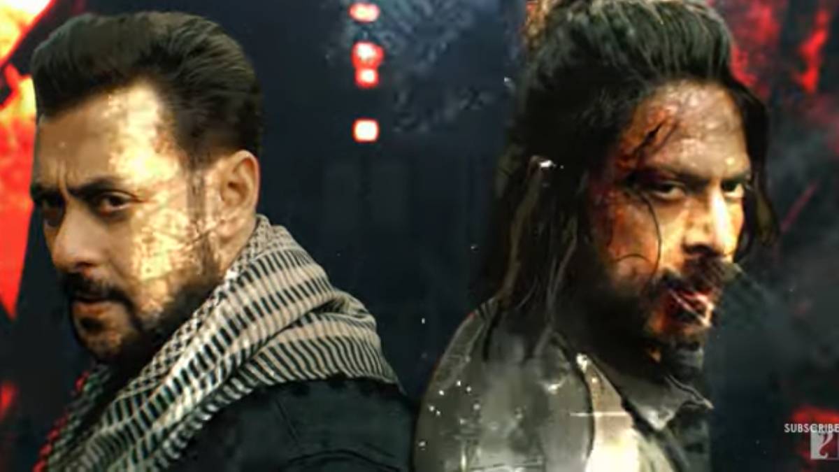 Pathaan x Tiger Theme video released Salman Khan and Shah Rukh Khan ...