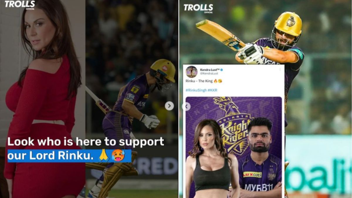 adult star Kendra Lust tweeted for Rinku Singh ipl match | इस एडल्ट ...