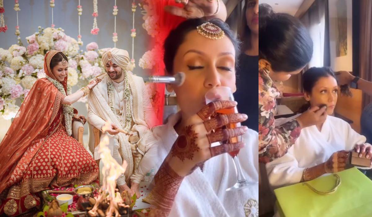 Sunny Deol daughter in law karan deols wife drisha acharya get ready ...