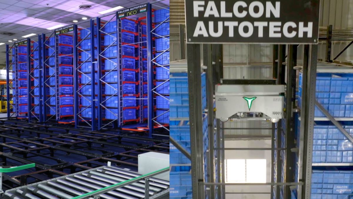 Falcon Autotech launches NEO ASRS technology to transform warehousing logistics system । भारत ...