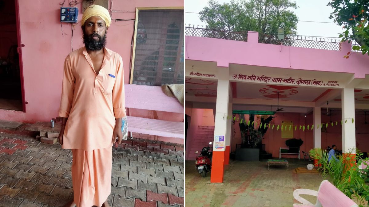 meerut daurala gullu khan was living in the temple as gurjar nath ...