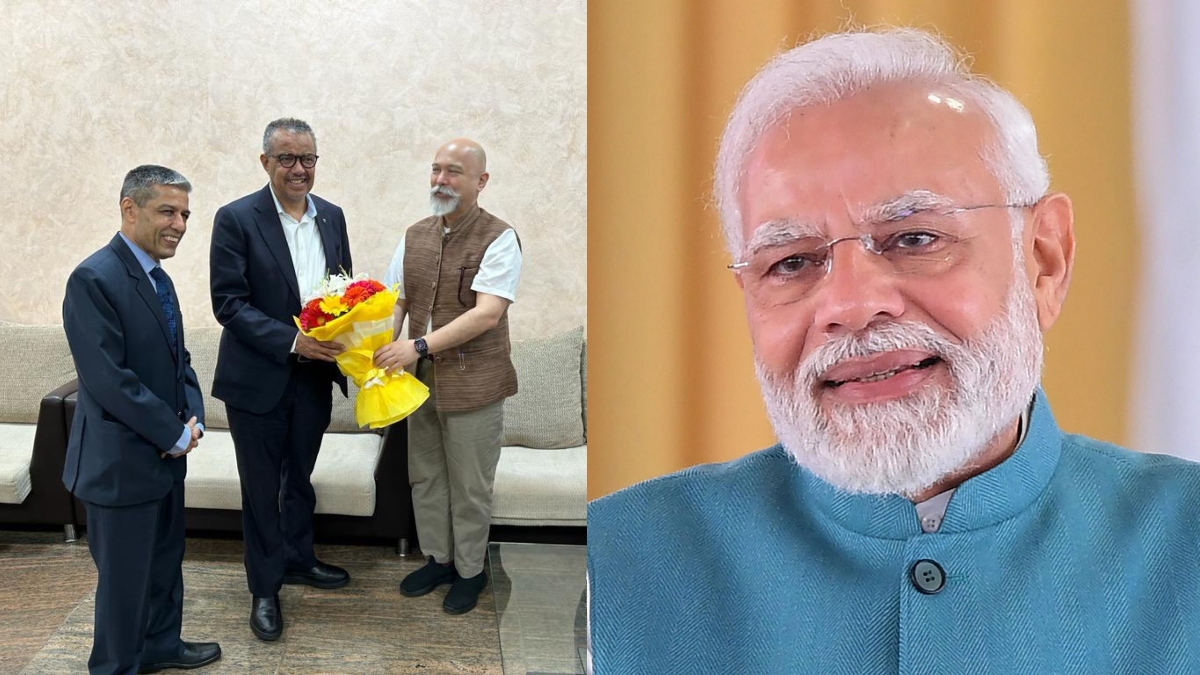 गुजरात पहुंचे WHO के महानिदेशक टेड्रोस एडनॉम, पीएम मोदी ने खास अंदाज ...