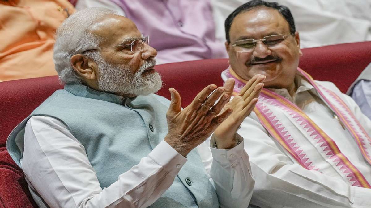 pm narendra modi meets NDA MPs from rajasthan । राजस्थान पर PM मोदी की ...