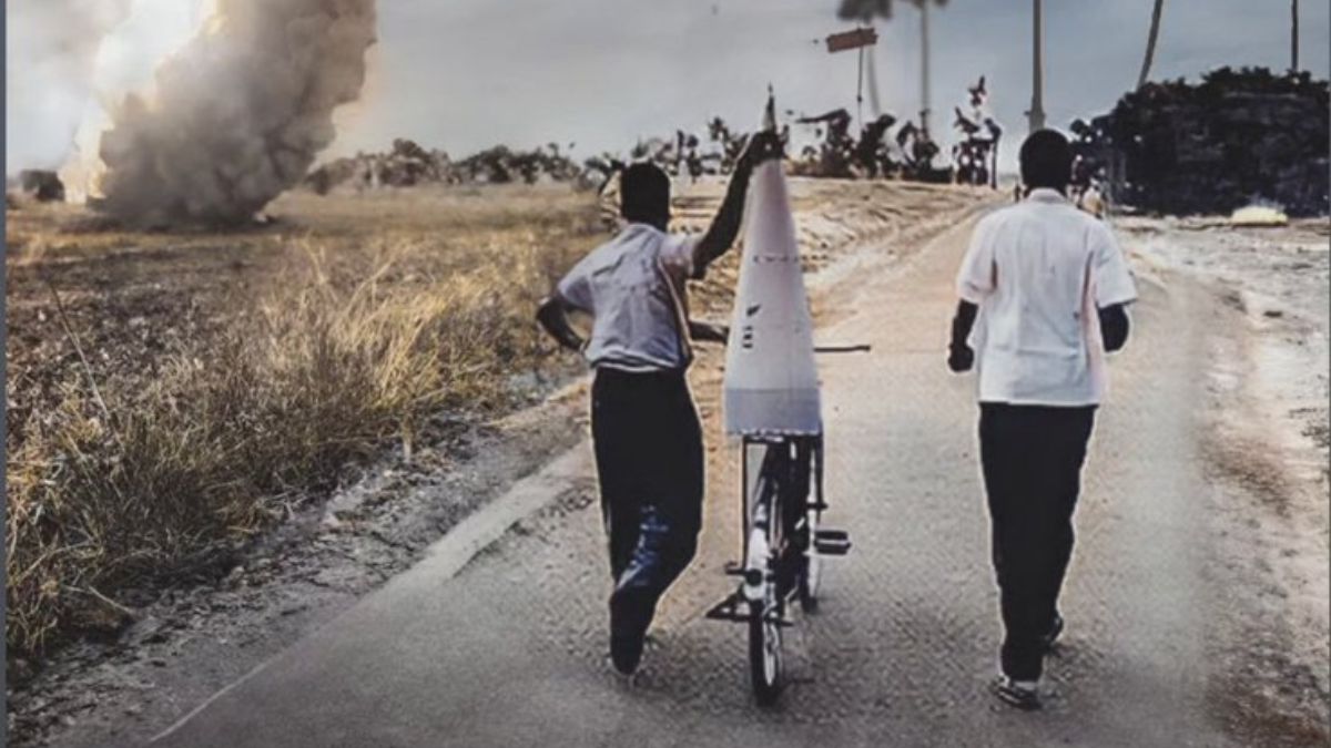 chandrayaan 3 isro moon mission social media picture viral 1963 from ...