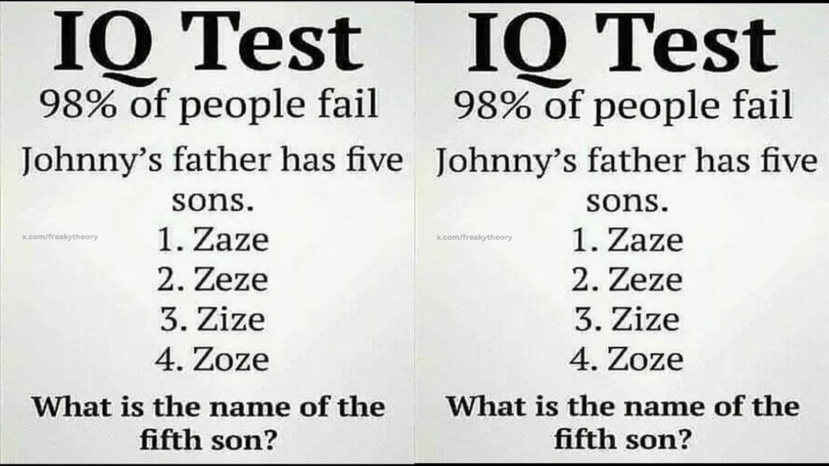 Can You Solve This Puzzle In 30 Seconds 99 People Failed In This Viral