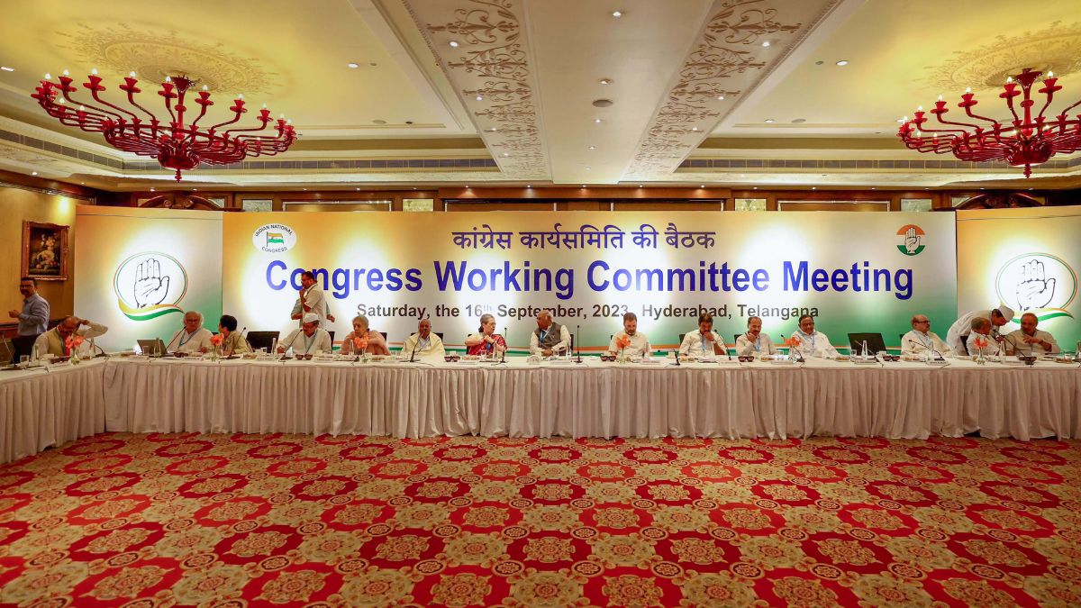 CWC meeting Brainstorming on strategy for upcoming elections ...