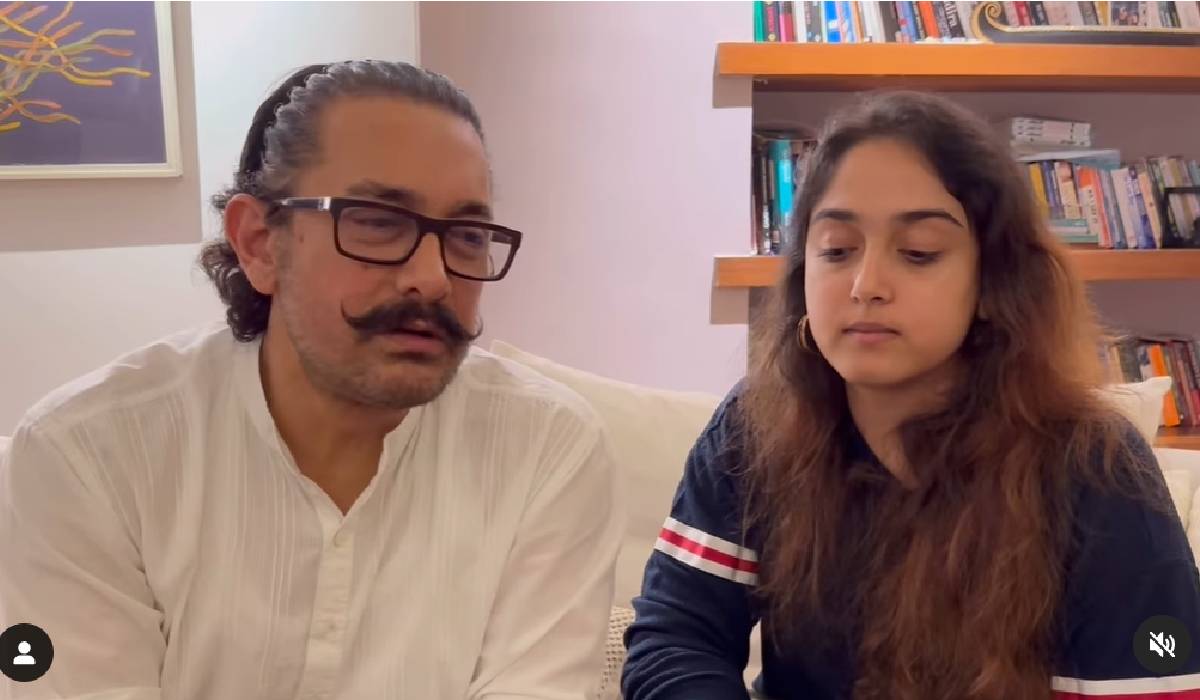 Aamir Khan taking mental health therapy along with daughter Ira Khan ... Aamir Khan taking mental health therapy along with daughter Ira Khan ...