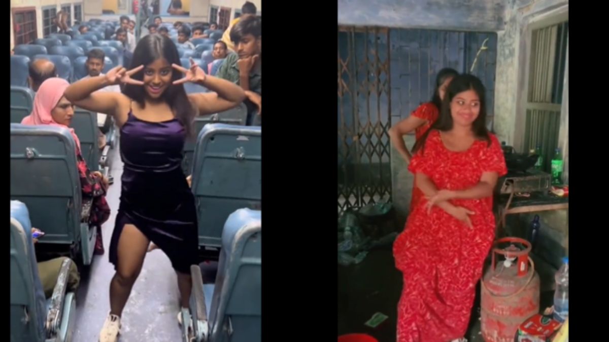 People trolled the girl dancing in the train, said- 'She is Ranu Mandal's daughter'| चलती रेल ...