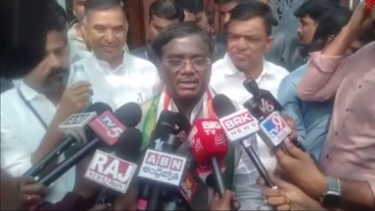 Telangana Assembly Elections former BJP MP G Vivek Venkataswamy ...