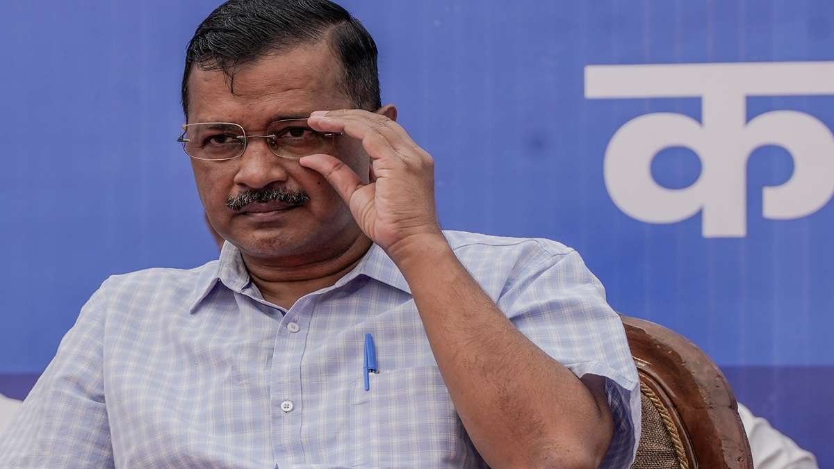 When kejriwal is not handling any department then which file will he ...