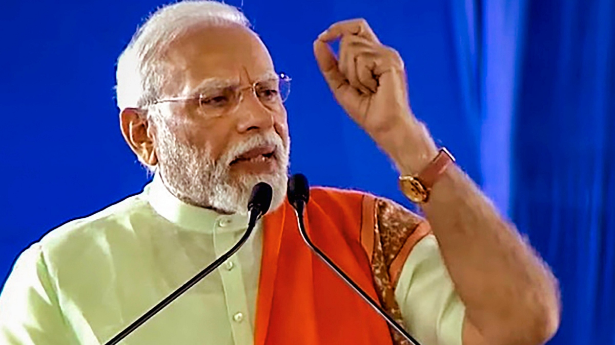 PM Modi said First phase voting burst balloon of lies of Congress in ...