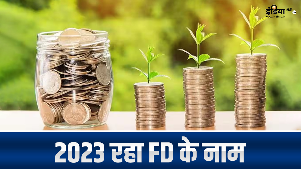 Year Ender 2023 कई वर्षों की ऊंचाई पर रही Fd पर ब्याज दर निवेशकों ने