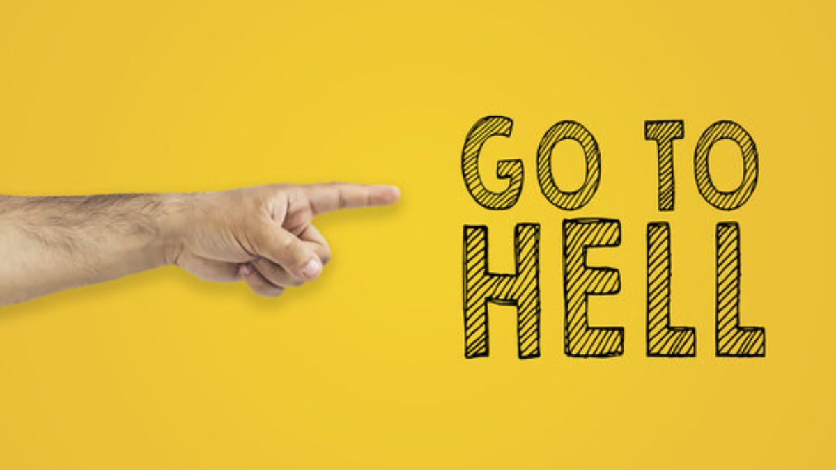 A person sent his resignation letter by writing 'Go To Hell', the post ...