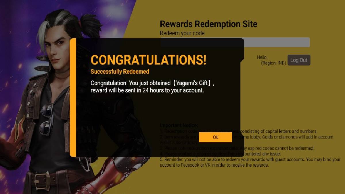 Garena Free Fire Max Redeem Code today January 3: फ्री फायर मैक्स के नए ...