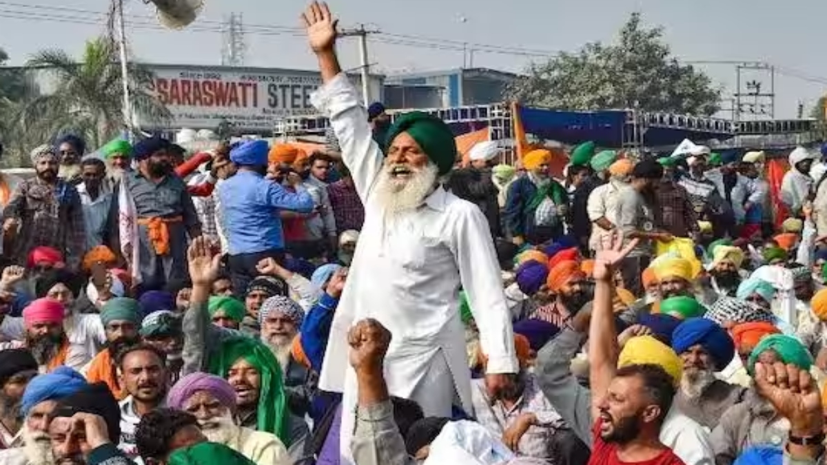 Kisan Andolan: शंभू बॉर्डर पर तैनात सब इंस्पेक्टर, पंजाब के एक किसान की ...