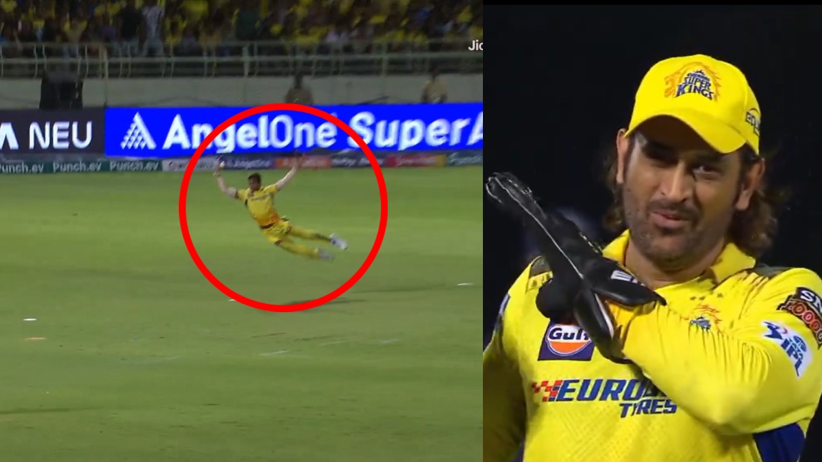 matheesha pathirana took mind blowing catch of david warner ms dhoni ...