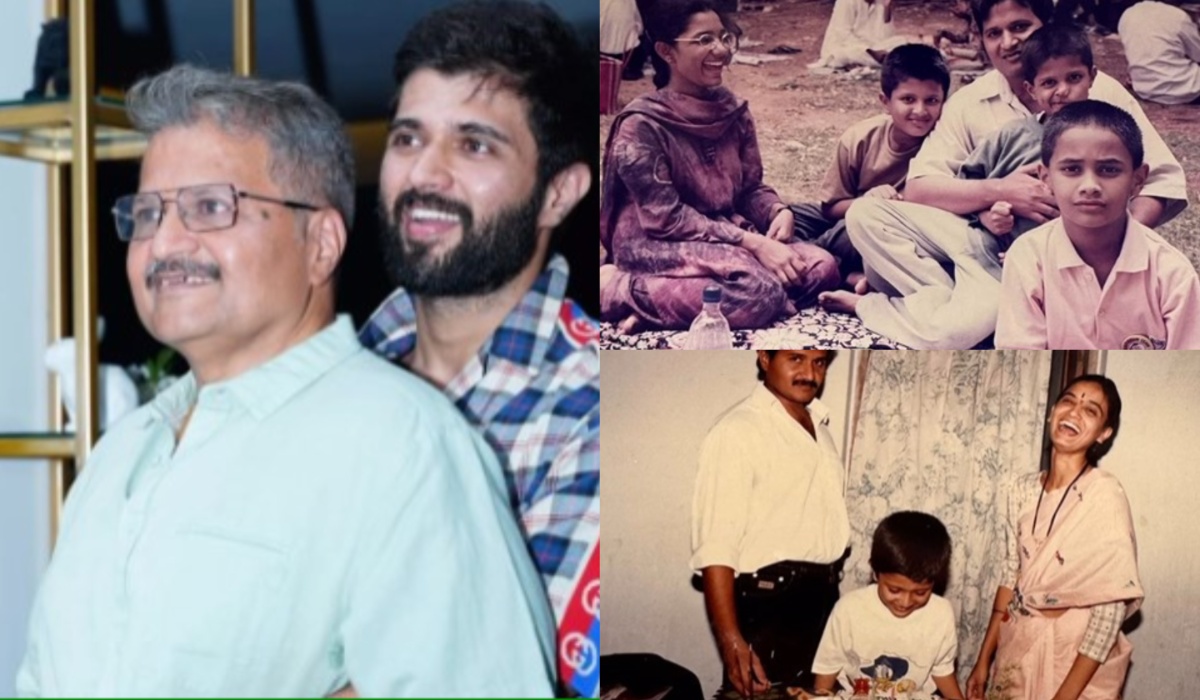 विजय देवरकोंडा ने बताया कौन है असली Family Star, तस्वीर देख आपकी आंखें ...