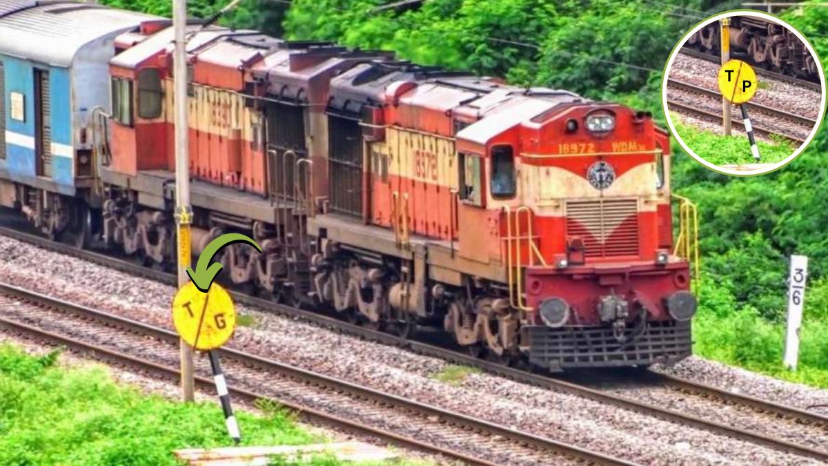 Indian Railway Facts, Interesting Facts : रेलवे ट्रैक पर TP और TG का ...